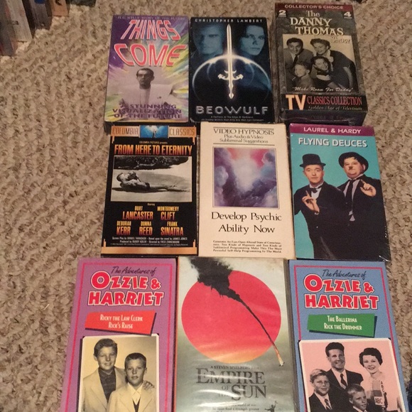 Media | Nwt And Vintage Vhs Much Older Tv Shows And Movies | Poshmark
